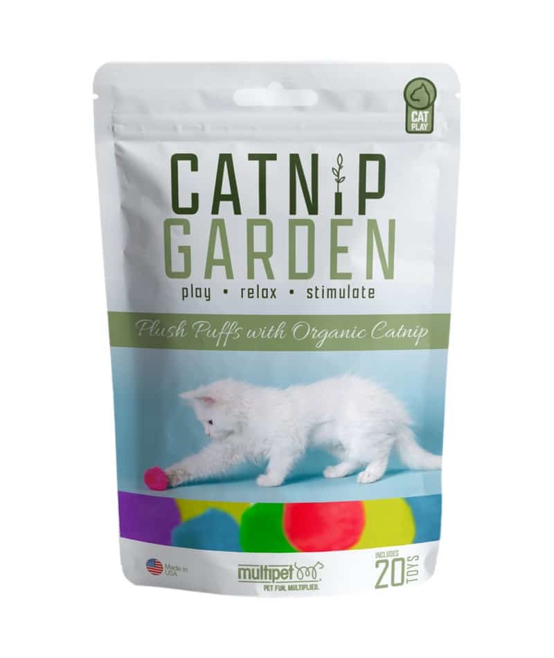 Multipet Catnip Garden Catnip Puffs Pack 20 - Petworkz